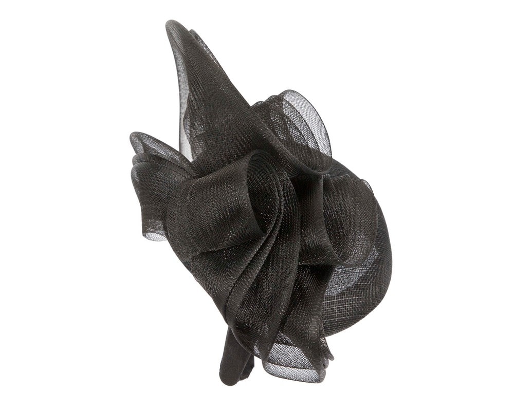 Large black fascinator by Fillies Collection | Fascinators Online