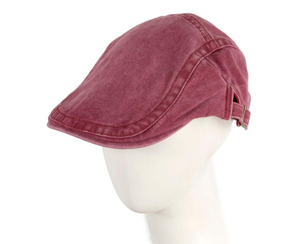 Red flat cap by Max Alexander Online in Australia | Hats From OZ