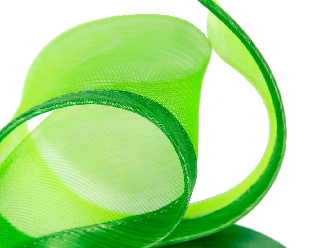 Bespoke Lime Green Racing Fascinator By Fillies Collection ...