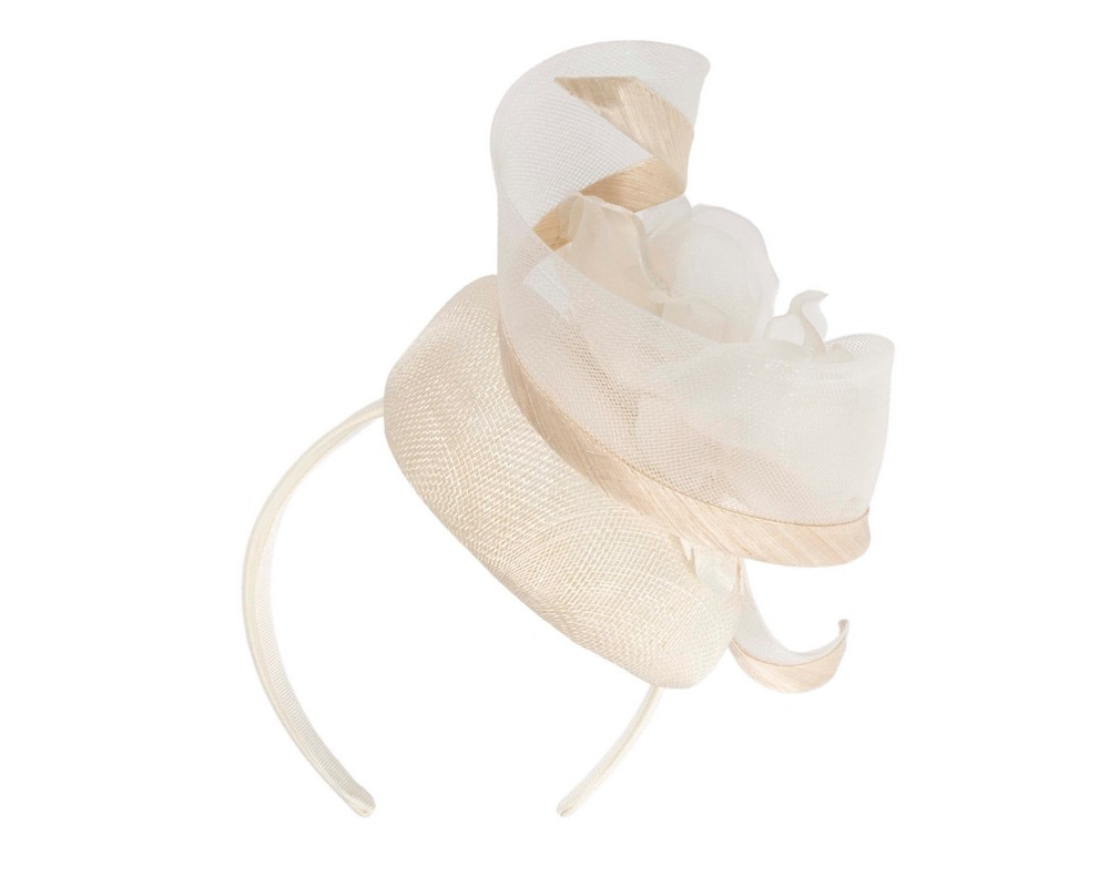 Cream Spring Racing Fascinator By Fillies Collection - Fascinators.com.au